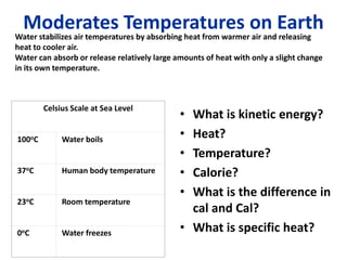 Properties of water and aqueous solutions | PPTX