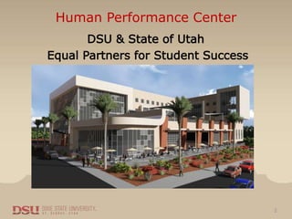 Dixie State University Human Performance Center | PPT