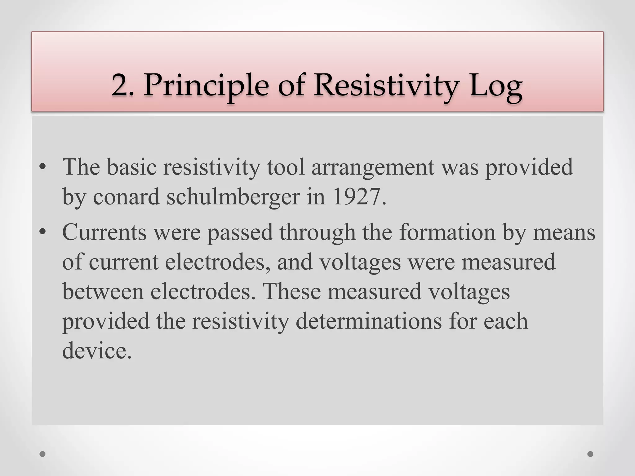 4.resistivity log | PPTX