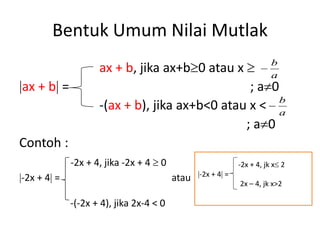 4. nilai mutlak (tm 4) untk mhs | PPT