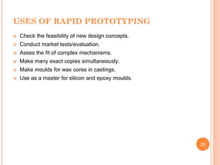 4. rapid prototyping | PDF | 3-D Graphics | Computer Software and Applications