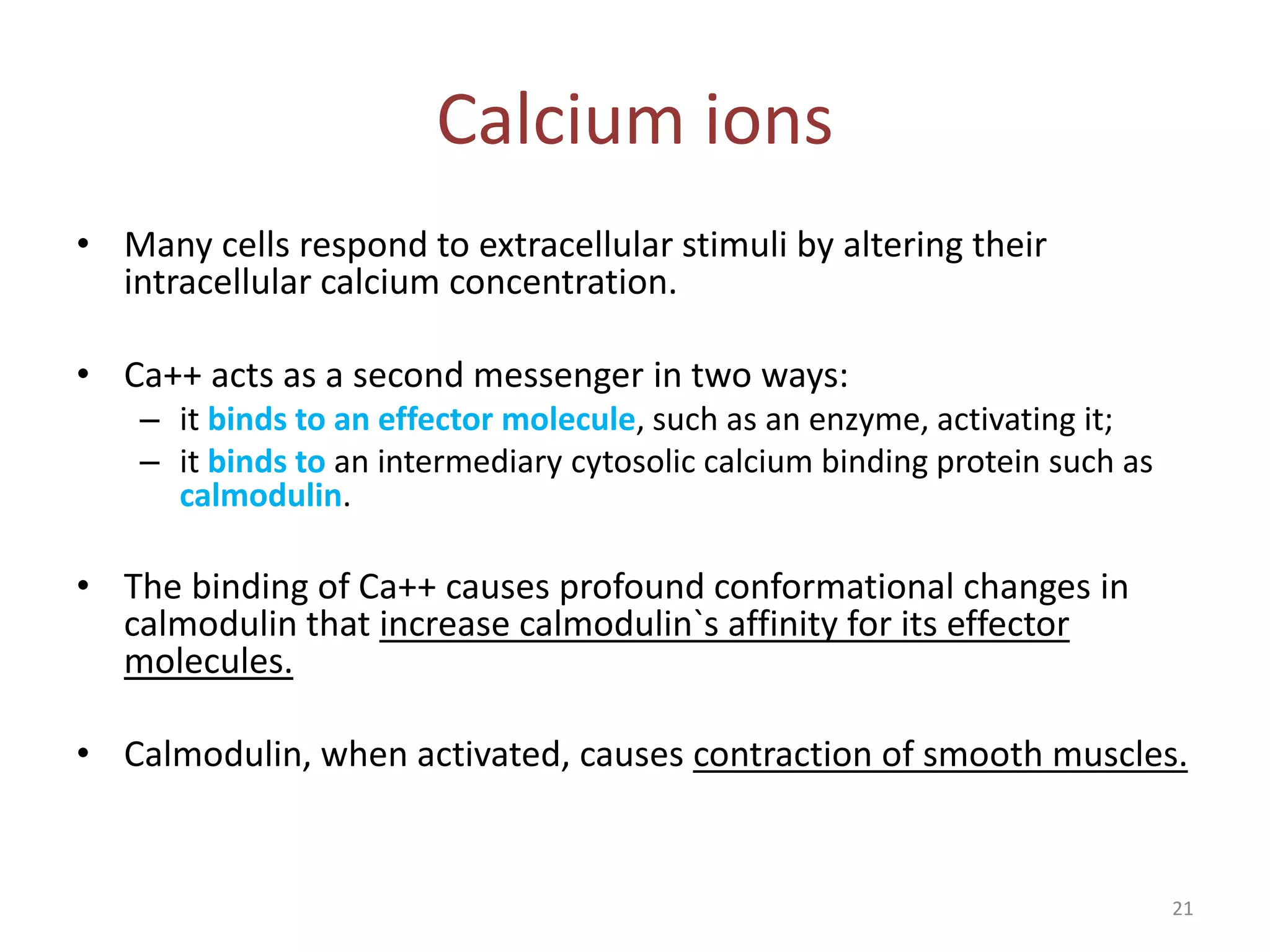 4.ion channels & secondary messengers | PPTX