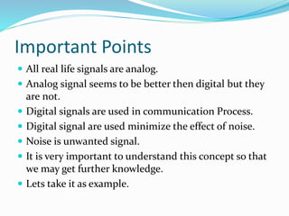 4. need of digital signal | PPTX | Computer Networking | Computing