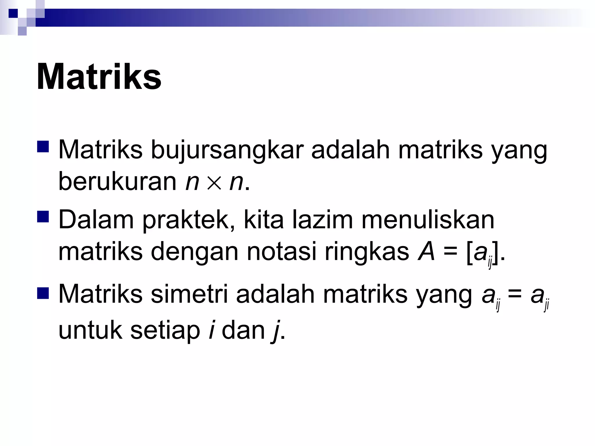 4.matriks dan relasi | PPT