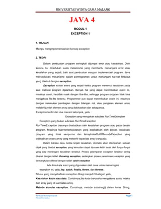 4. Materi Java Eclipse 4 | PDF