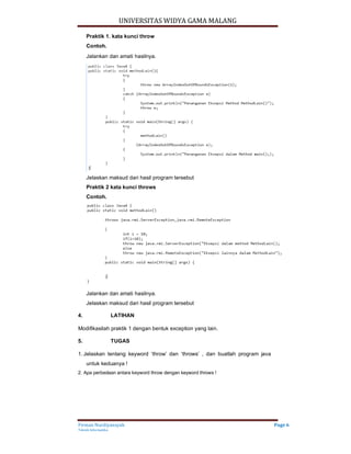 4. Materi Java Eclipse 4 | PDF