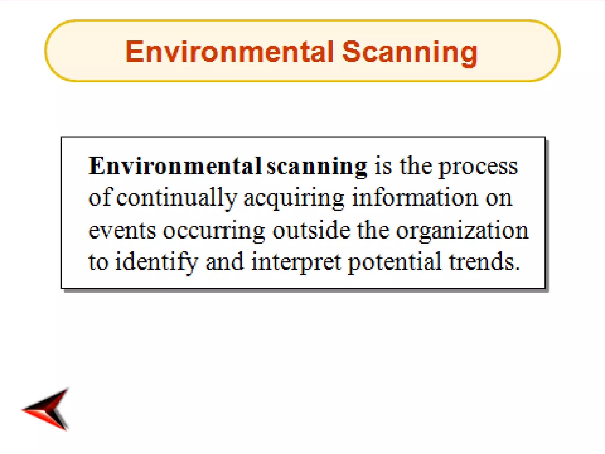 4. environmental scanning | PPT
