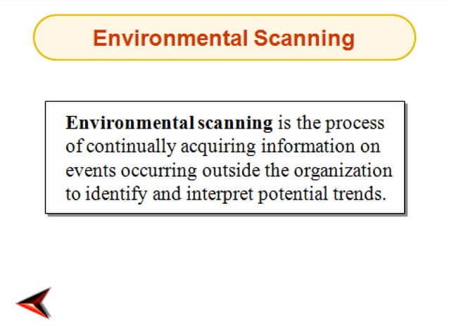 4. environmental scanning | PPT