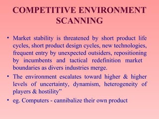 4. environmental scanning | PPT