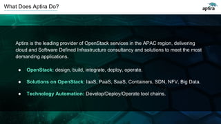 The Environment for Innovation: Tristan Goode, Aptira | PPT