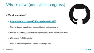 mbed Connect Asia 2016 mbed HDK From prototype to production | PPTX