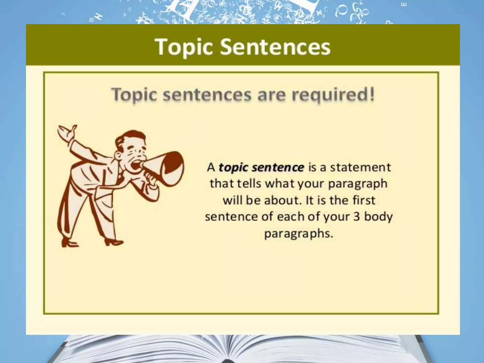 identifying topic | PPTX