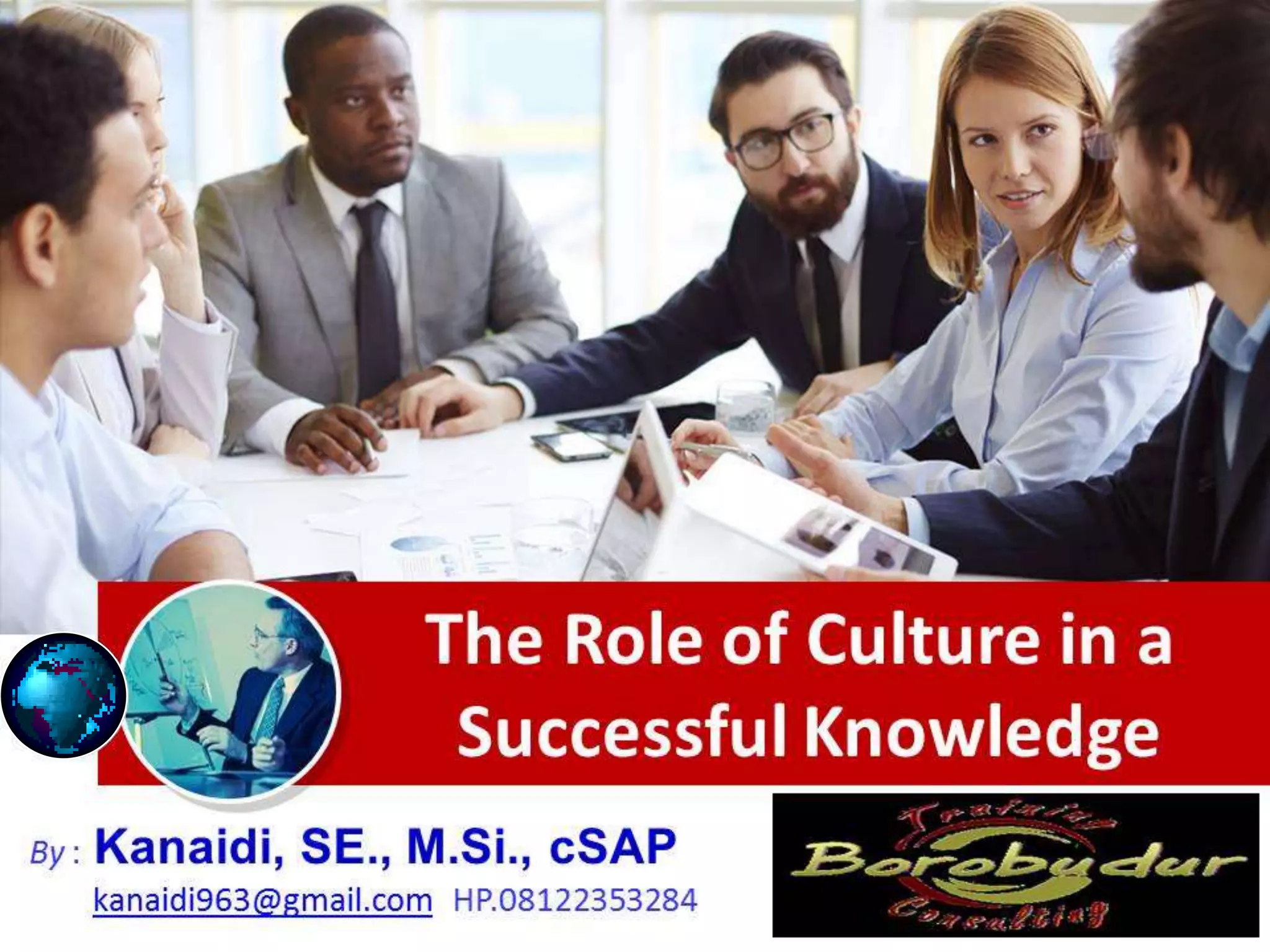 The Role of Culture in a Successful Knowledge_Materi Pelatihan ...