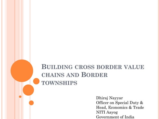 4. NECS 2016 _ Building cross border value chains and border townships ...