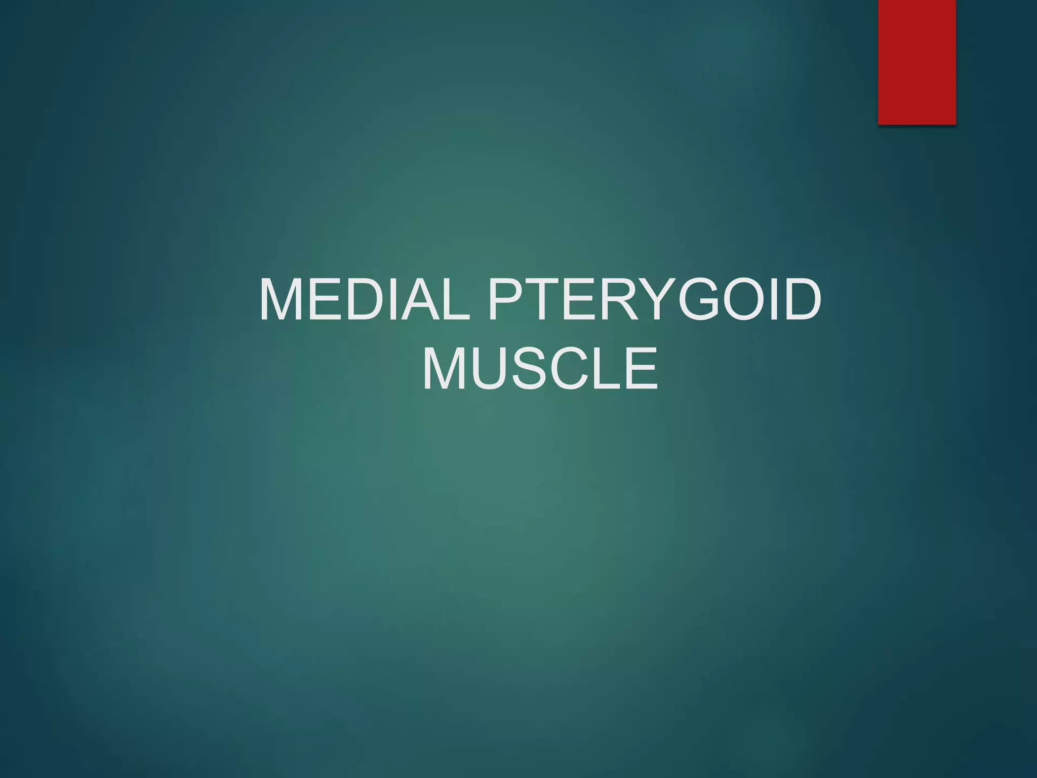 Muscles of Mastication | PPTX