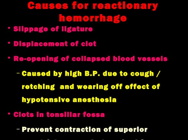 Tonsillectomy, adenoidectomy and quinsy | PPT | Ear, Nose and Throat ...