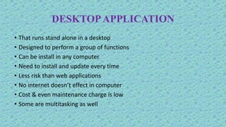 Desktop application | PPTX