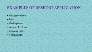 Desktop application | PPTX