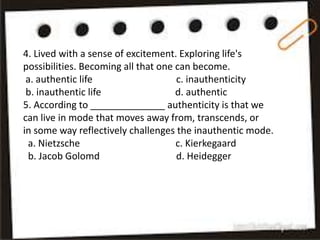 4. mallari, dan mar seen as either authentic or inauthentic | PPT