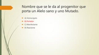 4. biologia molecular y medicina | PPTX