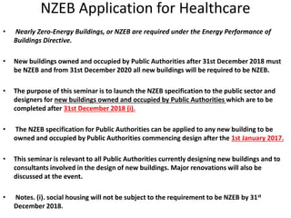 Health Business Services, HSE NZEB approach by Brendan Reddington | PDF ...