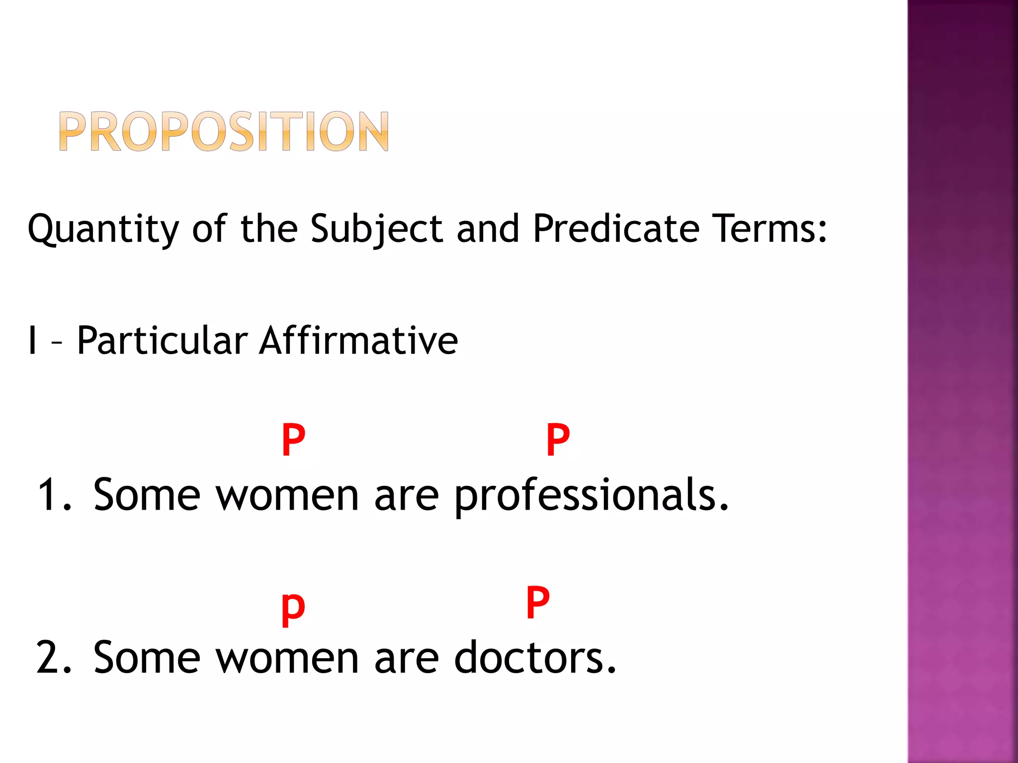 judgment and proposition | PPTX