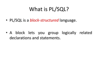4. plsql | PPT