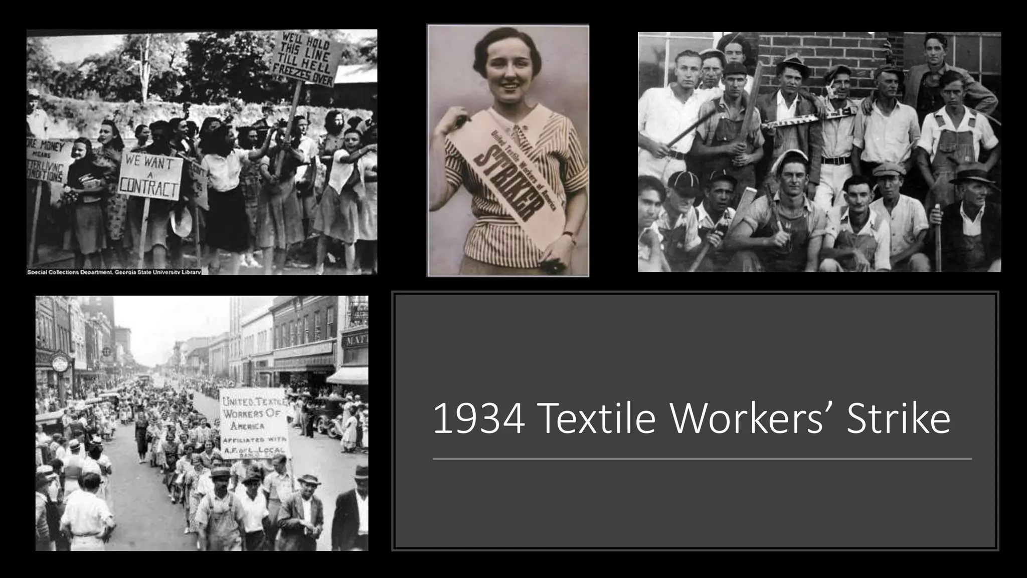 Voices of Dissent in the 1930s | PPTX