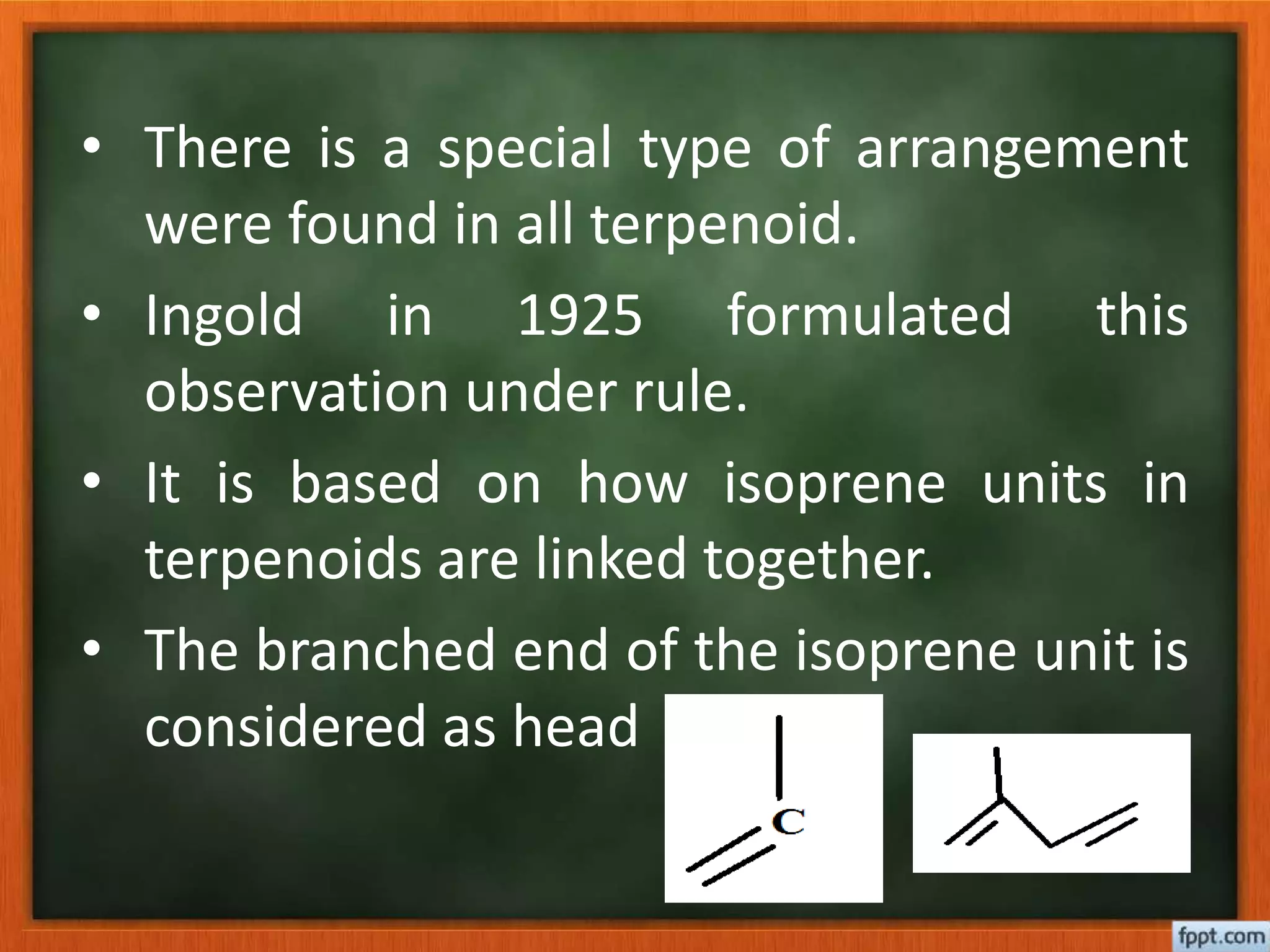 4.isoprene rule | PPTX