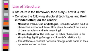 4. analysing steinbeck's techniques | PPT