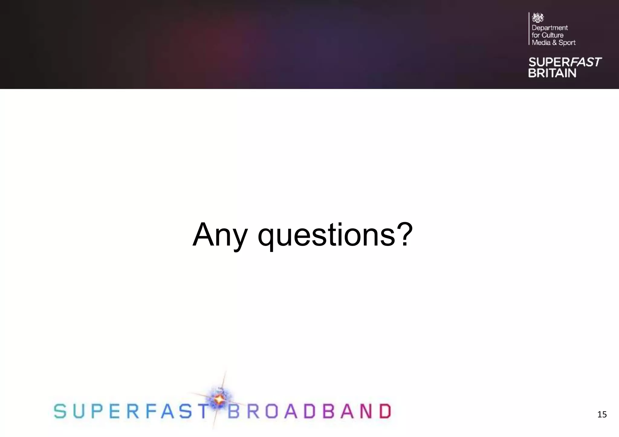 INCA-BDUK Seminar - Tony Edge & Matthew Cunningham, BDUK | PPT