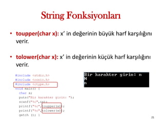 Karakter dizileri | PDF