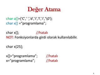 Karakter dizileri | PDF