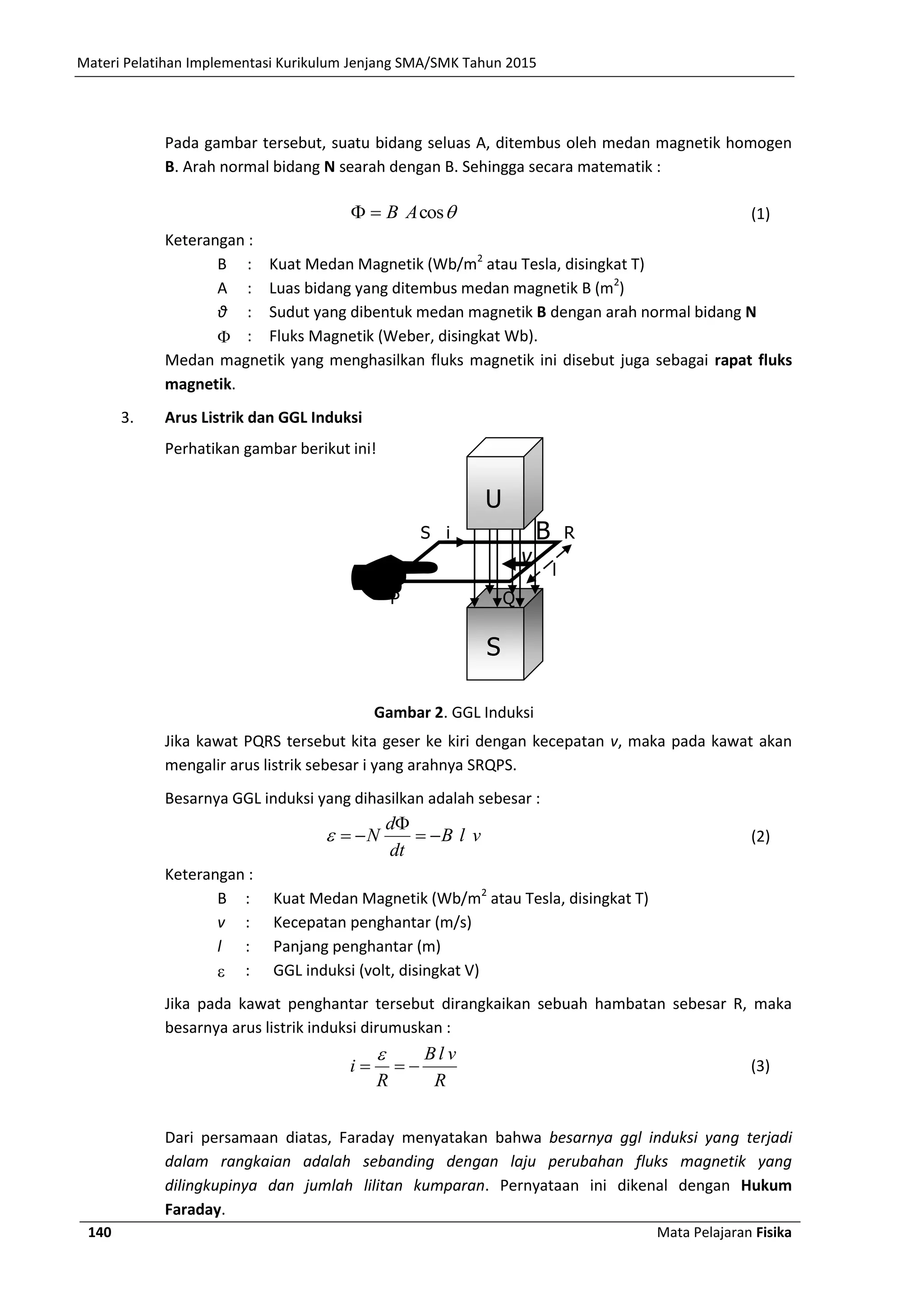 4. contoh 1 rpp bersintak - induksi faraday | PDF