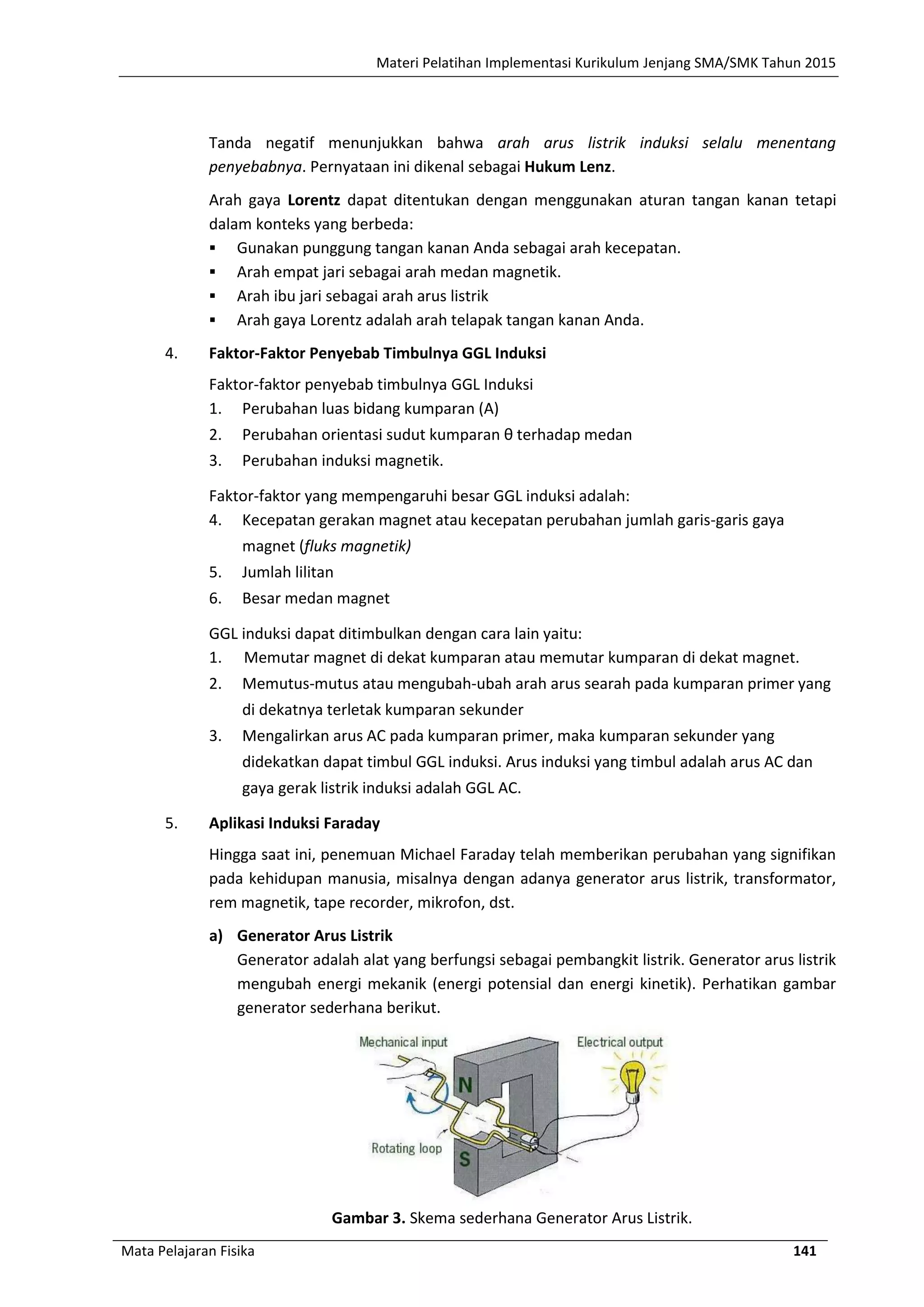 4. contoh 1 rpp bersintak - induksi faraday | PDF
