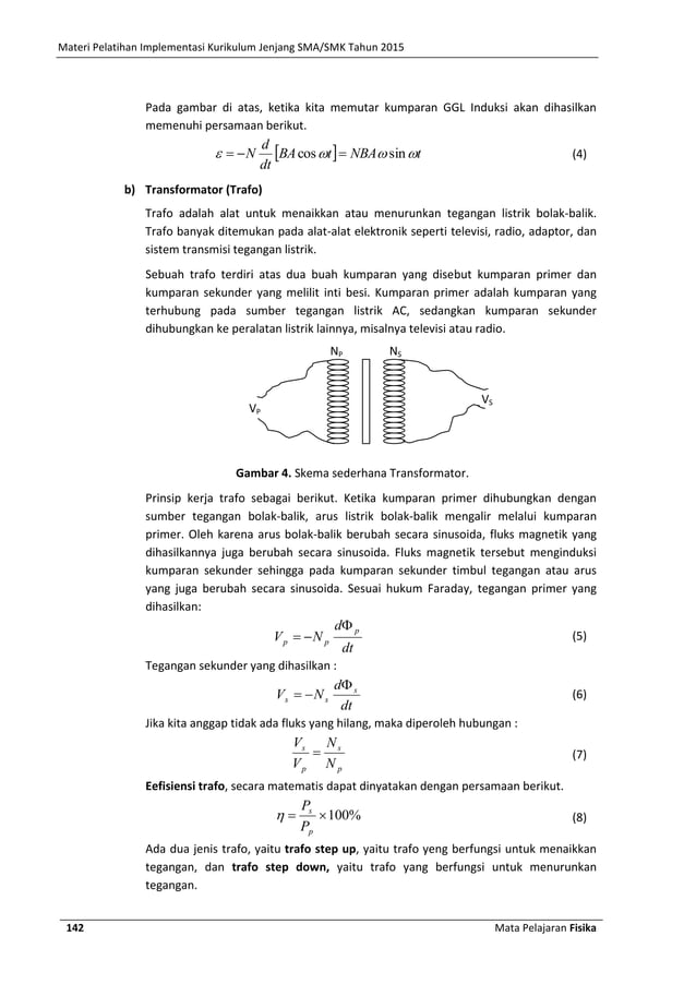 4. contoh 1 rpp bersintak - induksi faraday | PDF