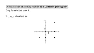 4.1 Defining and visualizing binary relations | PDF