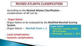 SCORING AND RISK STRATIFICATION OF ACUTE PANCREATITIS | PPTX
