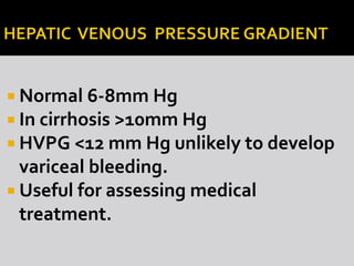 VARICEAL HAEMORRHAGE WITH SPECIAL ATTENTION TO PORTAL HYPERTENSION | PPT