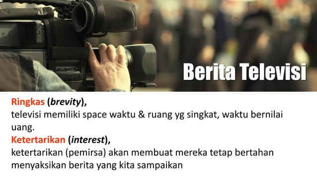 Menulis Berita Televisi | PDF