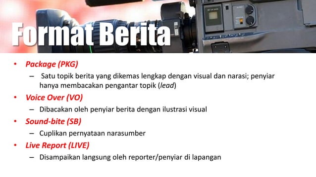 Menulis Berita Televisi | PDF