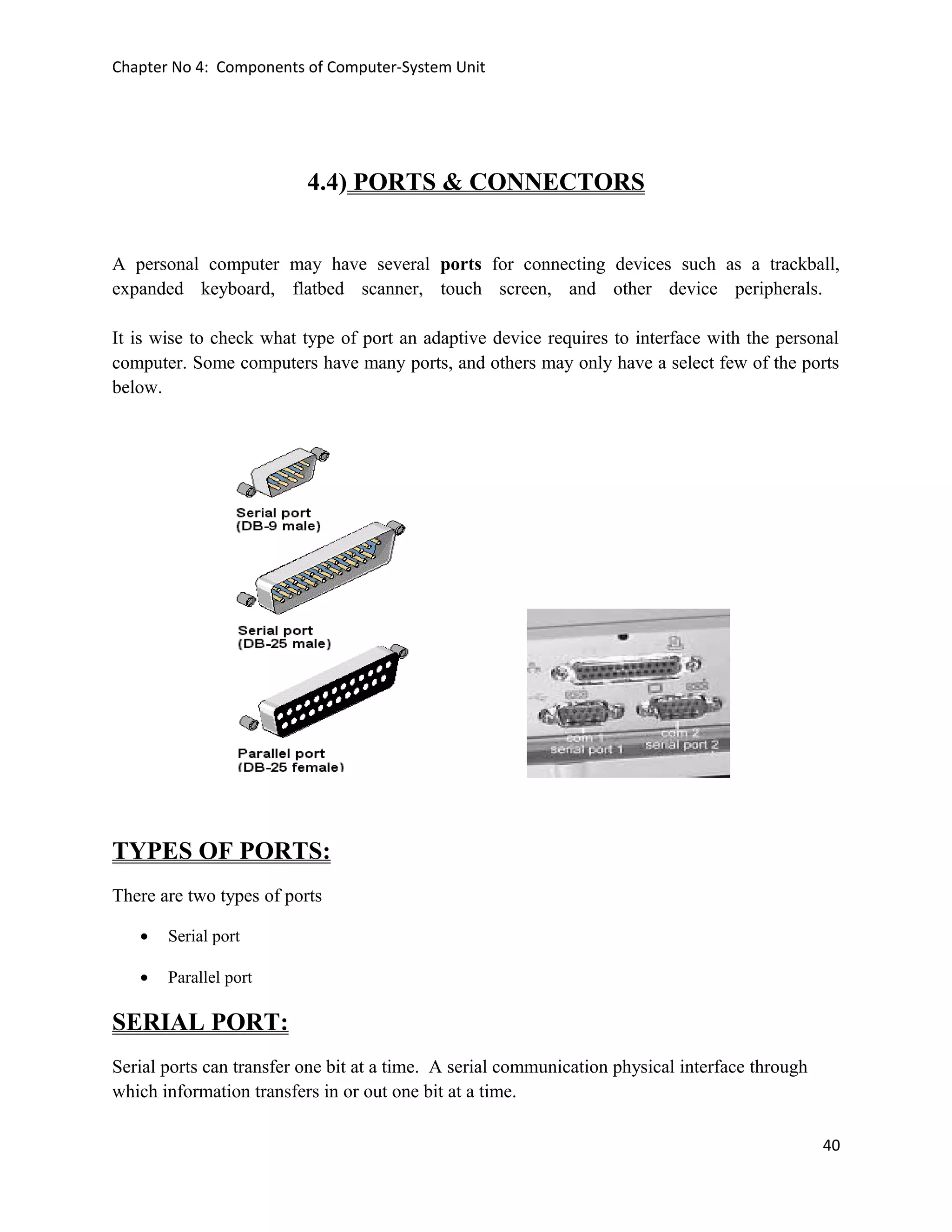 computer System UNit Every thing | DOC