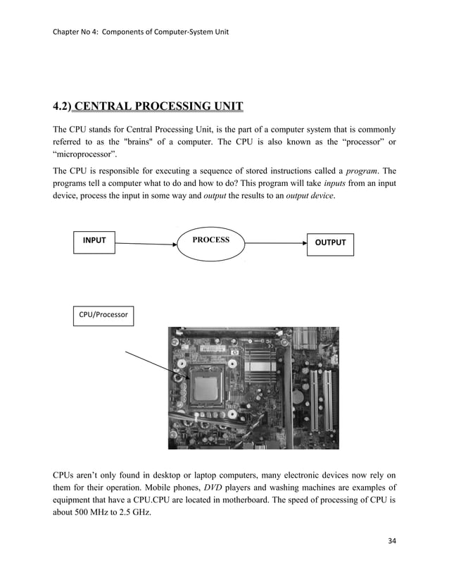 computer System UNit Every thing | DOC