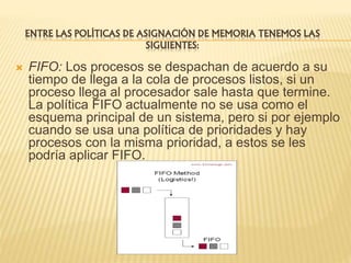 4.administración de memoria | PPTX