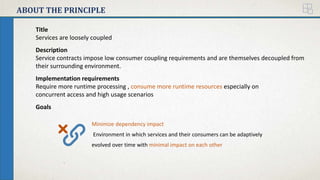 SOA Principles : 4.service loose coupling | PPTX