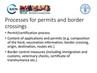 Review of international and transboundary agreements and policies on ...