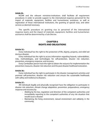 4.law on disaster management | PDF | Business | Business and Finance