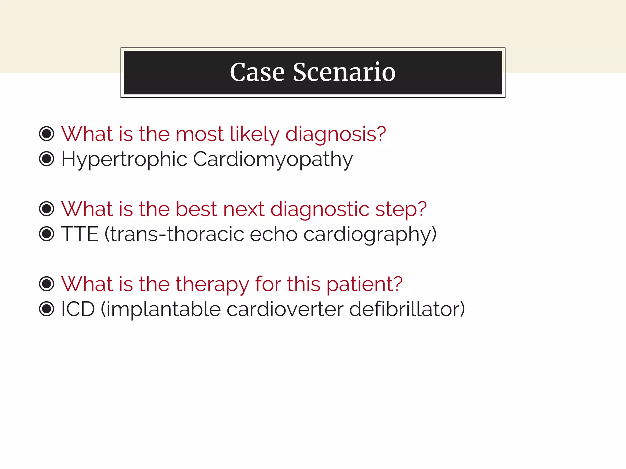 Cardiology 4.6. Hypertrophic Cardiomyopathy HCM - Dr. Farjad Ikram | PPTX