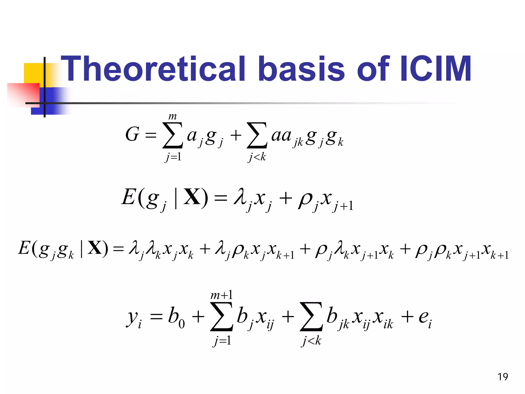Jiankang Wang. Principle of QTL mapping and inclusive composite interval mapping (ICIM) | PDF