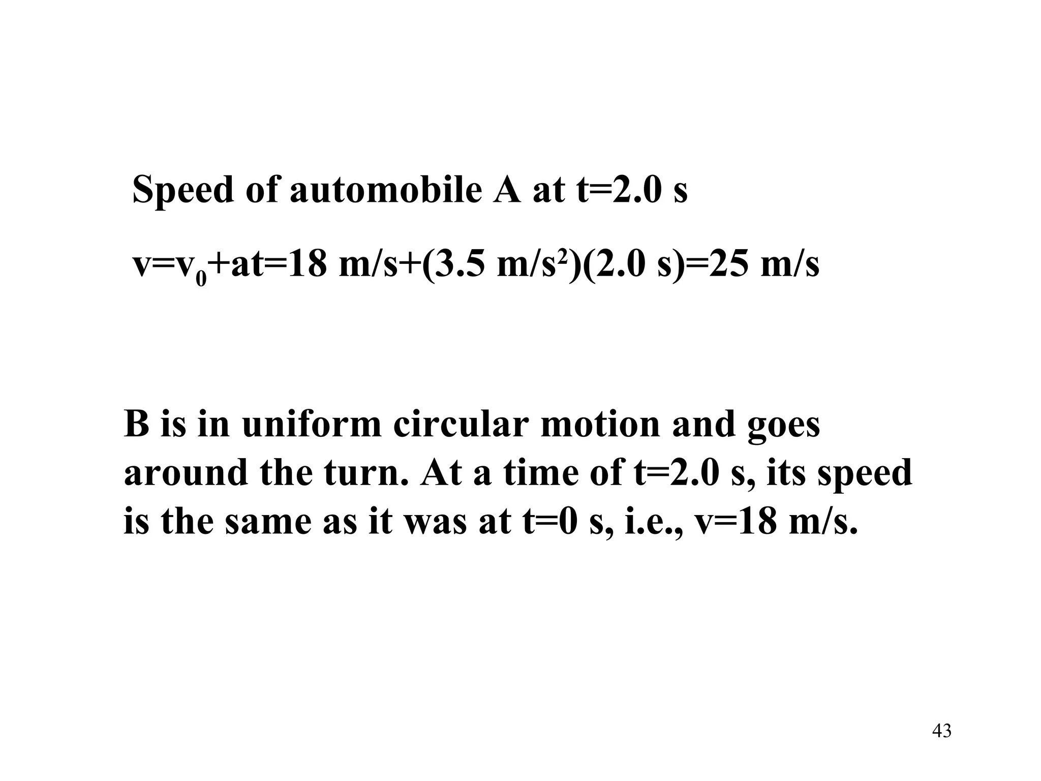 Uniform Circular Motion | PPT